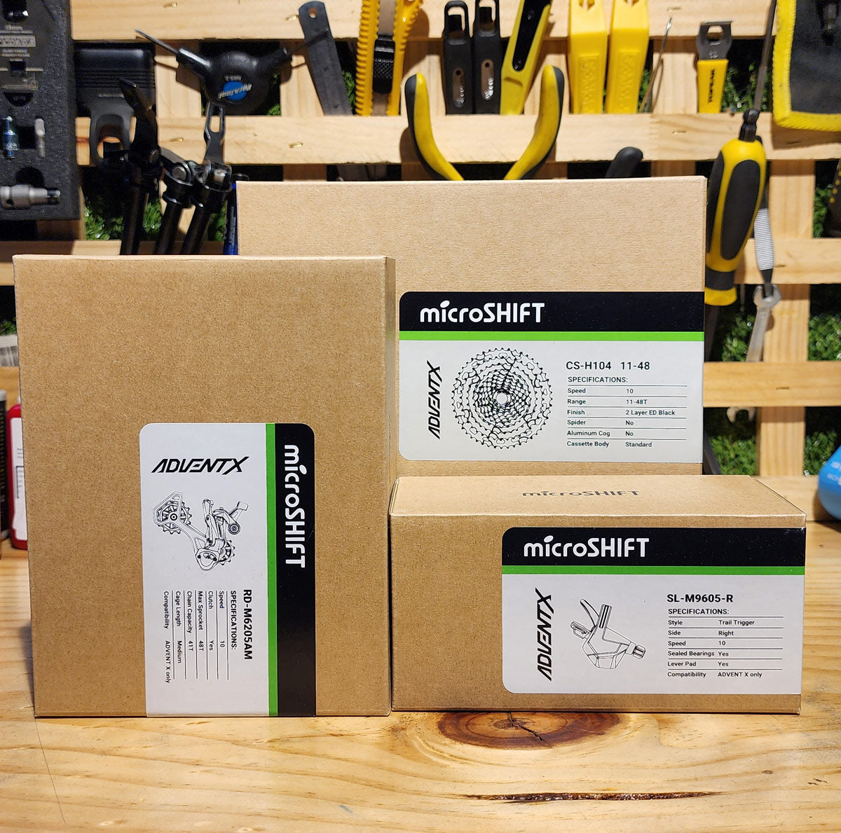 Groupset Microshift Advent X – Sátiro Bikes